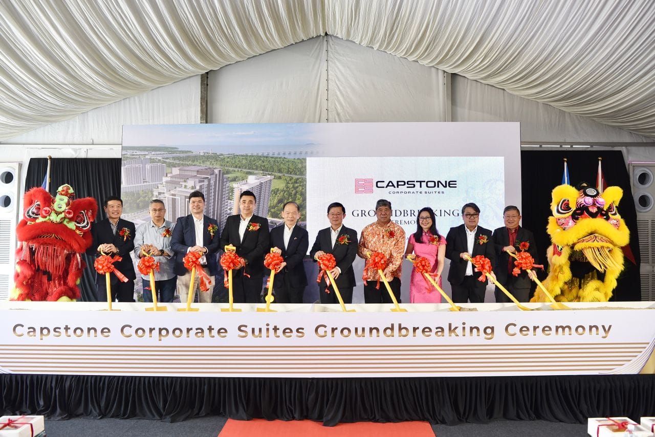 全槟首座绿色甲级办公楼 Capstone Corporate Suite 动土 - | 槟城房产资讯